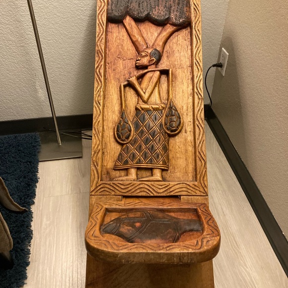 Art | African Tribal Birthing Chair | Poshmark